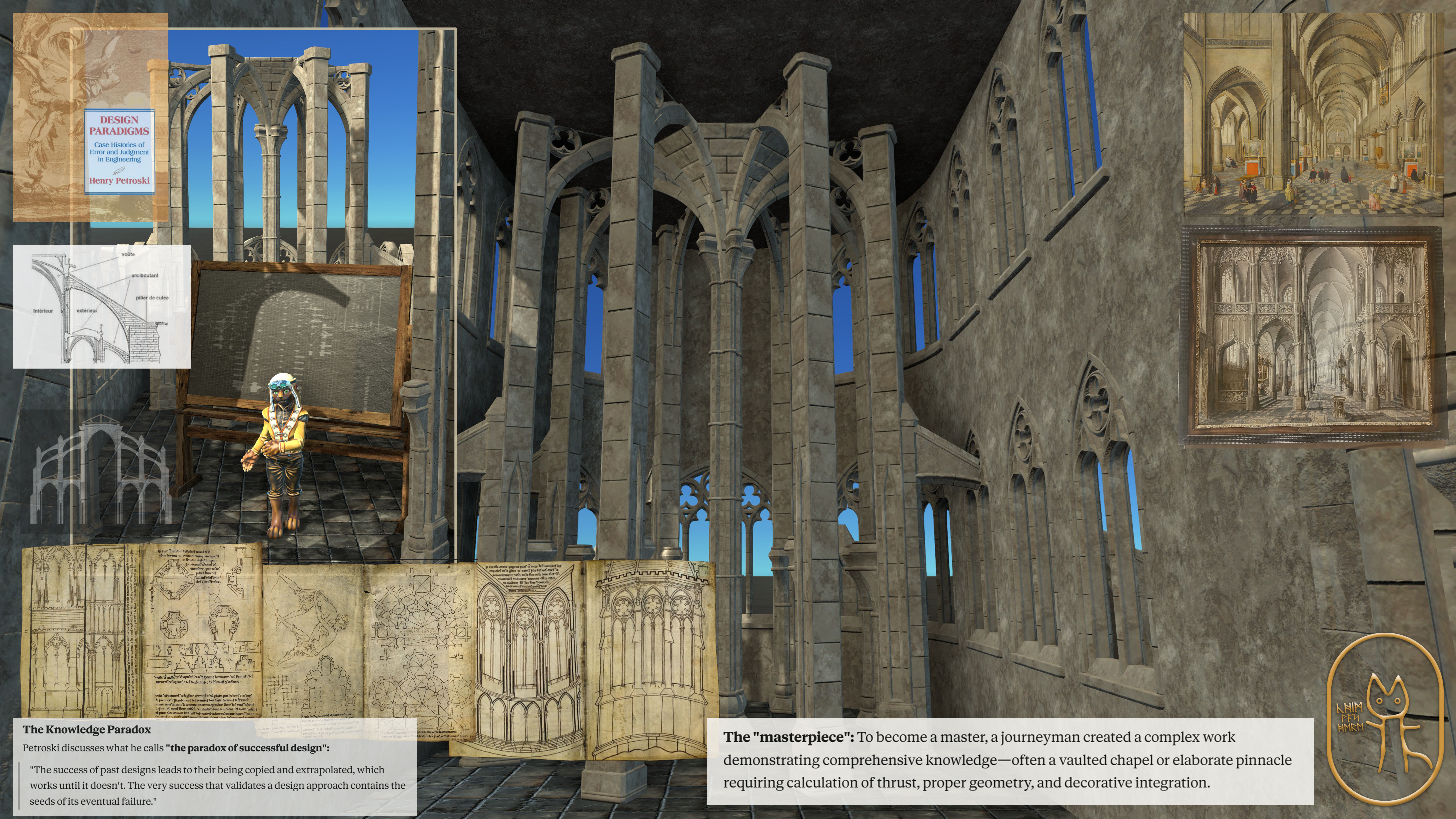 Flying Buttresses Falling Towers – Traveler Chimiru